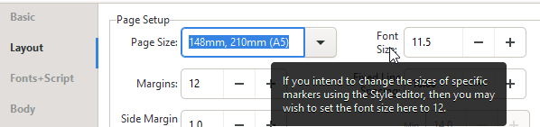 v1.3.3 Specified font size is not the size that ends up in the PDF file · Issue #302 · sillsdev ...