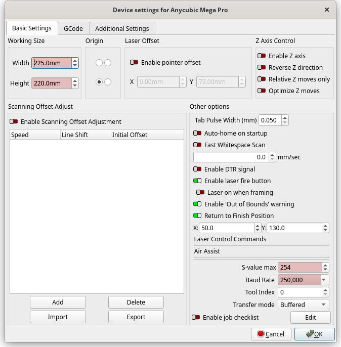 firmware with laser engraving · Issue #367 · knutwurst/Marlin-2-0-x ...