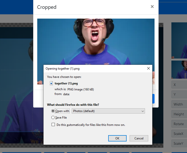 webp images are not working correctly on firefox · Issue #800 · fengyuanchen/cropperjs · GitHub