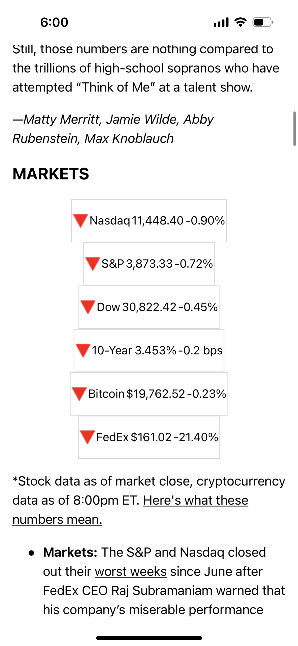 Issues with morning brew newsletter · Issue #1110 · omnivore-app/omnivore · GitHub