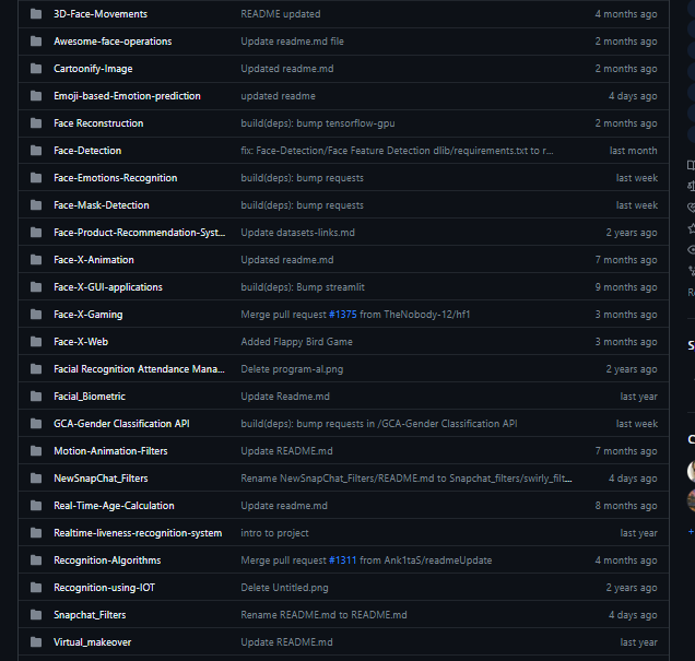 Feature request: Designing a website for Face-X · Issue #1493 · akshitagupta15june/Face-X · GitHub