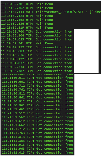 Rapid Repeat Connections From Zigbee2mqtt To Sonoff Zbbridge Results In Tasmota Reboot And