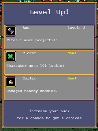 Feature: LVL Up Menü · Issue #30 · Gamedesign-SS2023/Prototype · GitHub