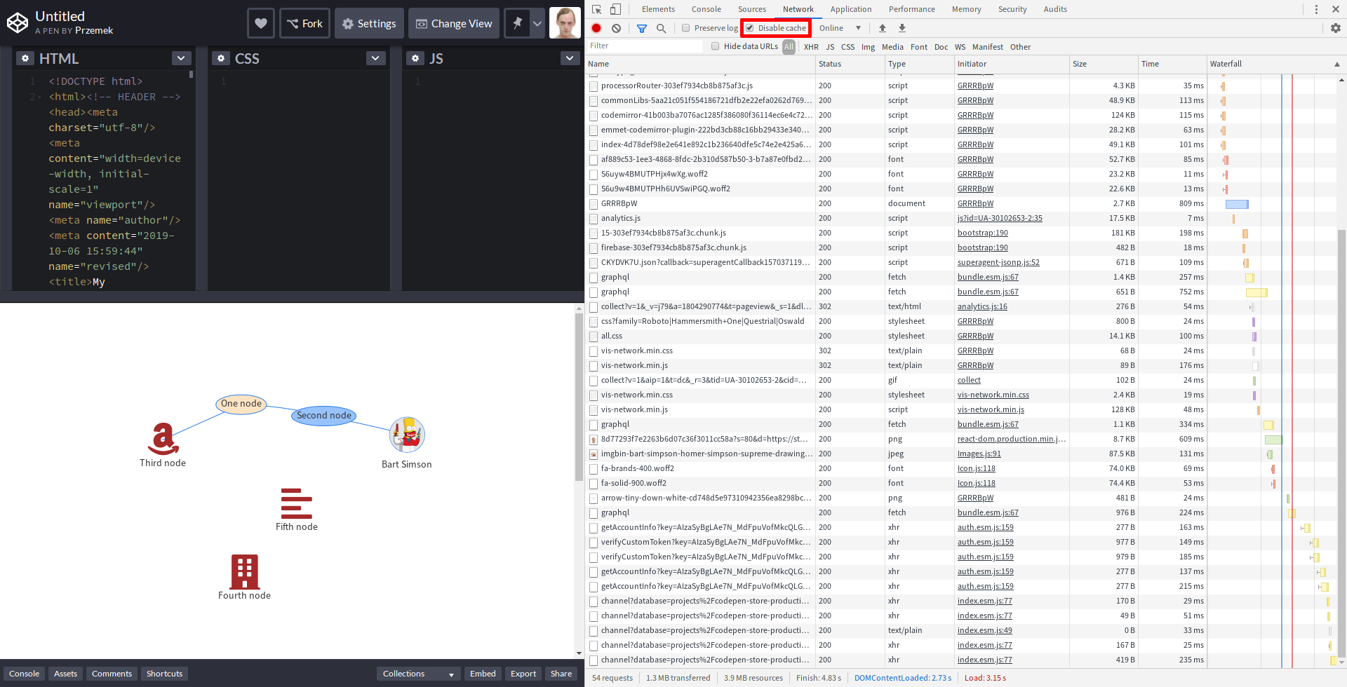 Using font awesome 5 as icons · Issue #139 · visjs/vis-network · GitHub