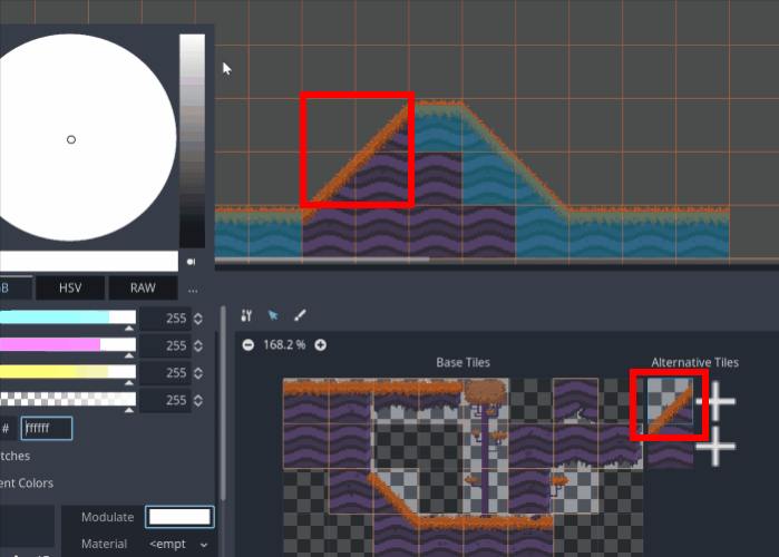 [TileMap] Modifying alternative-tile won't update map immediately. · Issue #69099 · godotengine ...