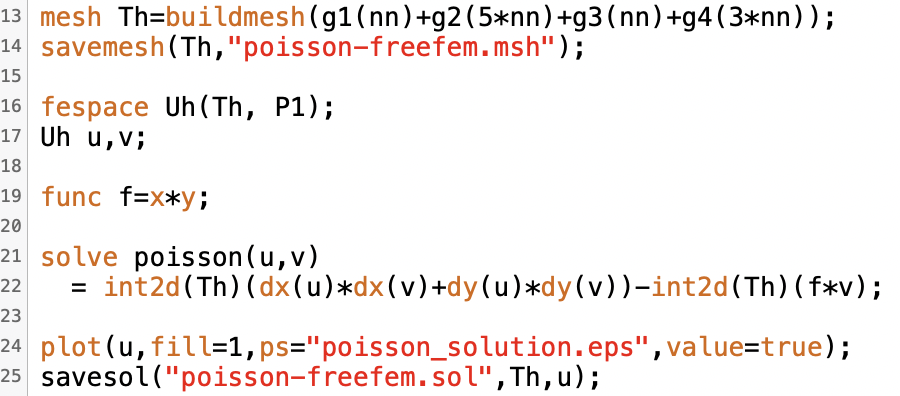 GitHub - chibaf/poisson_freefem: solving poisson equation by freefem