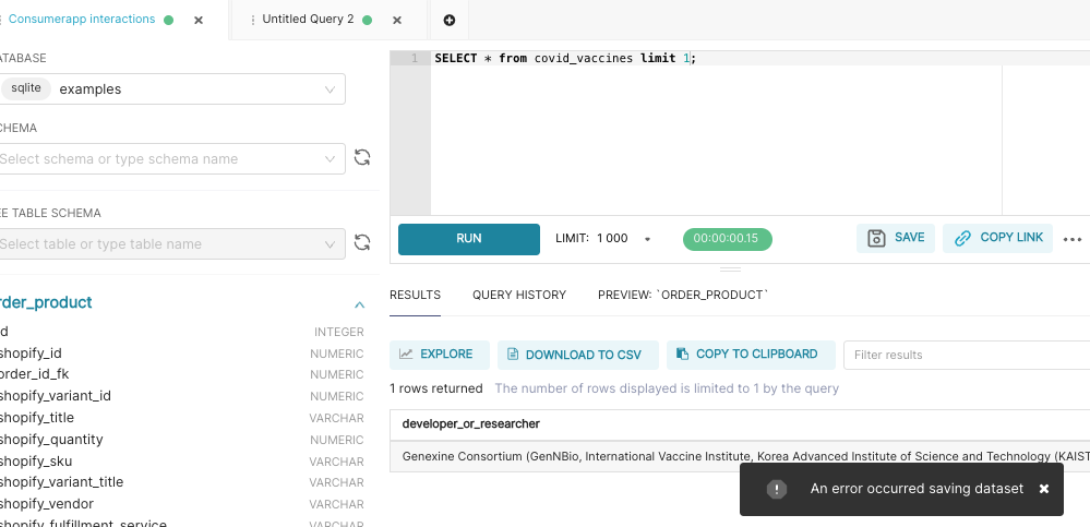 [dataset]: Can't create multiple virtual datasets from same table ...