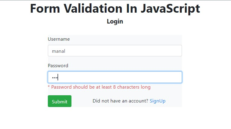GitHub - Manal-Lahmidi/JS-Form-Validation
