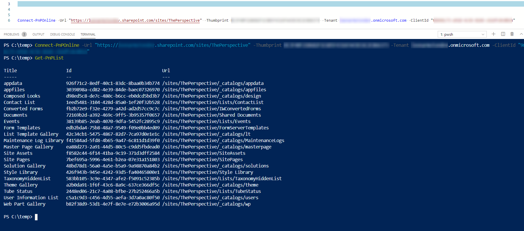 [BUG] Connect-PnPOnline - Keyset does not exist · Issue #106 · pnp/powershell · GitHub