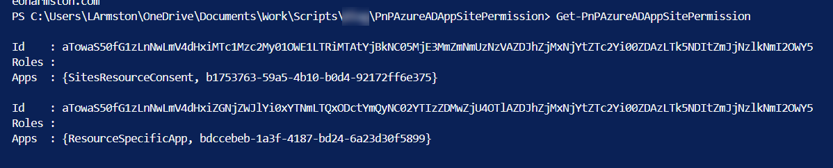 [BUG] PnPAzureADAppSitePermission - Unable to Truly Connect to Site i.e. run Get-PnPList · Issue ...