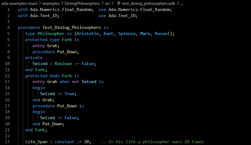 AdaCore.ada extension - all syntax highlighting is red · Issue #4 · jaszhix/monokaimega-vscode ...