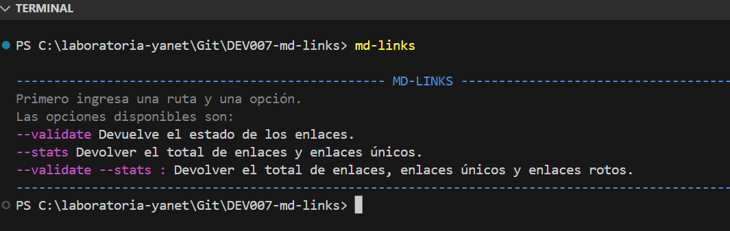 GitHub - Yanettr/DEV007-md-links: Librería que analiza archivos en formato Markdown, para ...