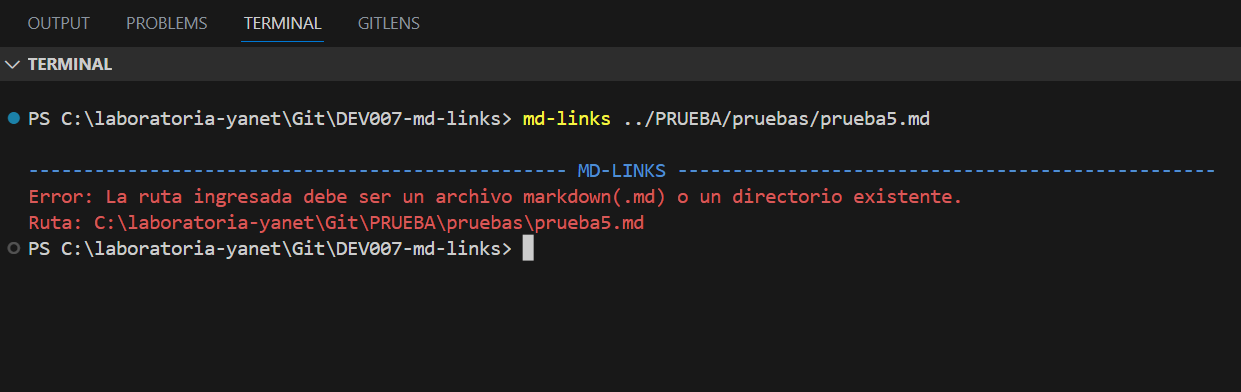 GitHub - Yanettr/DEV007-md-links: Librería que analiza archivos en formato Markdown, para ...