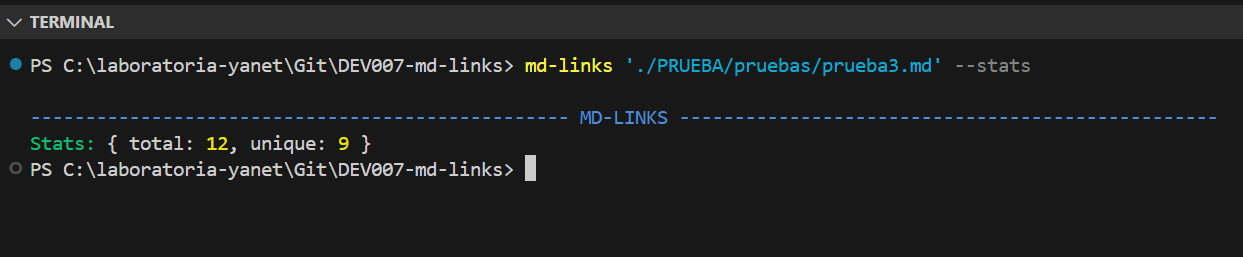 GitHub - Yanettr/DEV007-md-links: Librería que analiza archivos en formato Markdown, para ...