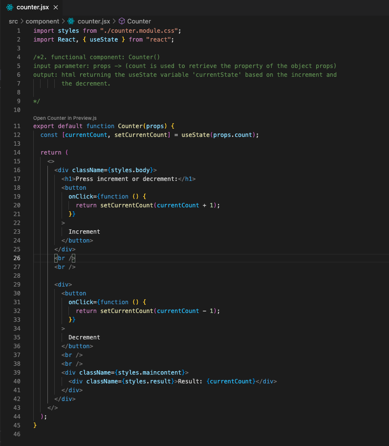 Task 12: UseState · Issue #13 · yogeshtakeo/BFD36_files · GitHub