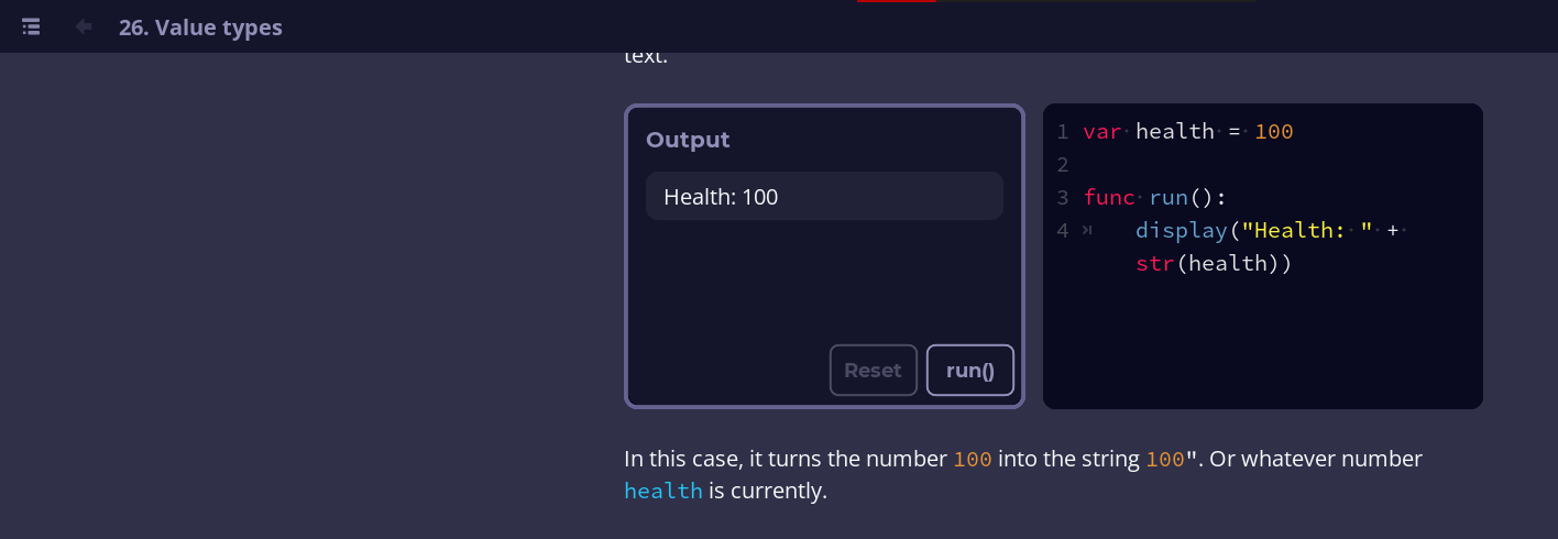 Level 20 missing a quotation mark. (very nitpicky) · Issue #876 · GDQuest/learn-gdscript · GitHub