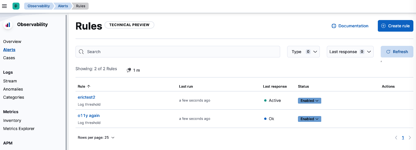 [o11y Rules] An Alerts API is called without needed filtering and shows non-o11y Rules counts ...