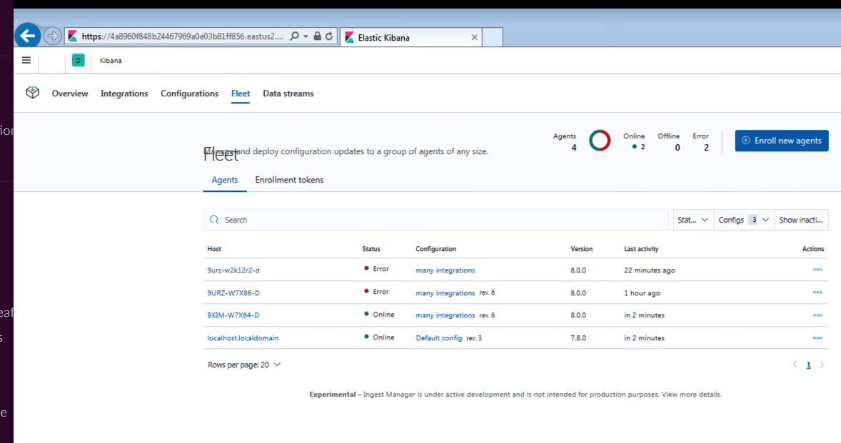 Ingest Manager UI has some issues in IE11, overlapping page title · Issue #67552 · elastic ...