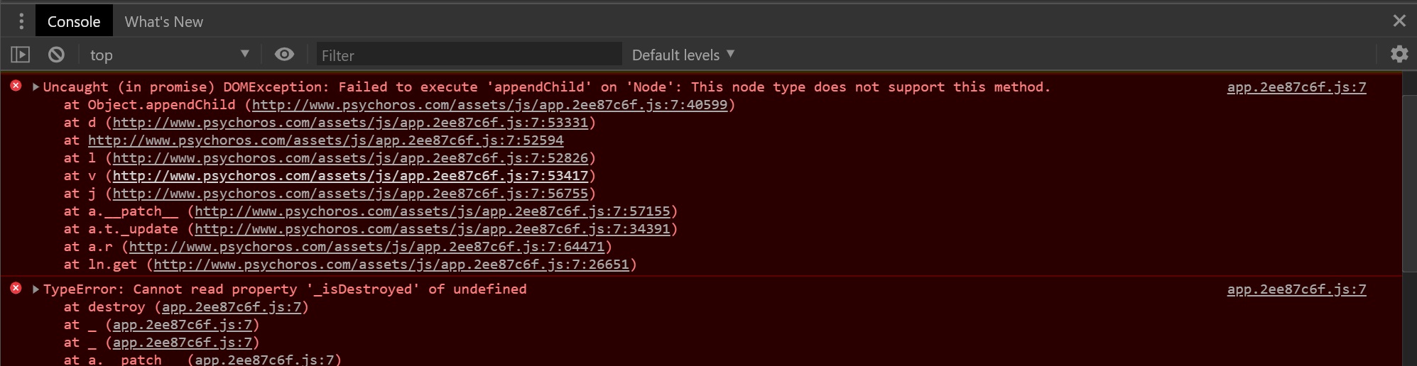 Failed to execute 'appendChild' on 'Node' · Issue #249 · gridsome/gridsome · GitHub