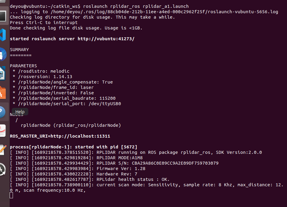 Buffer Overflow Detected For Testing Rplidar A1m8 Sensor · Issue 118