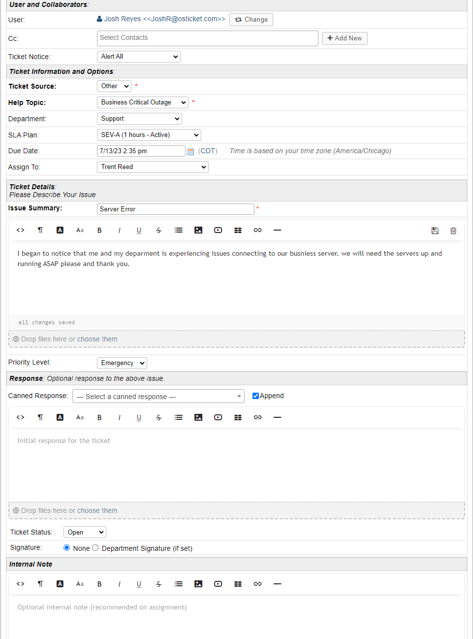 GitHub - trentree/ticket-lifecycle