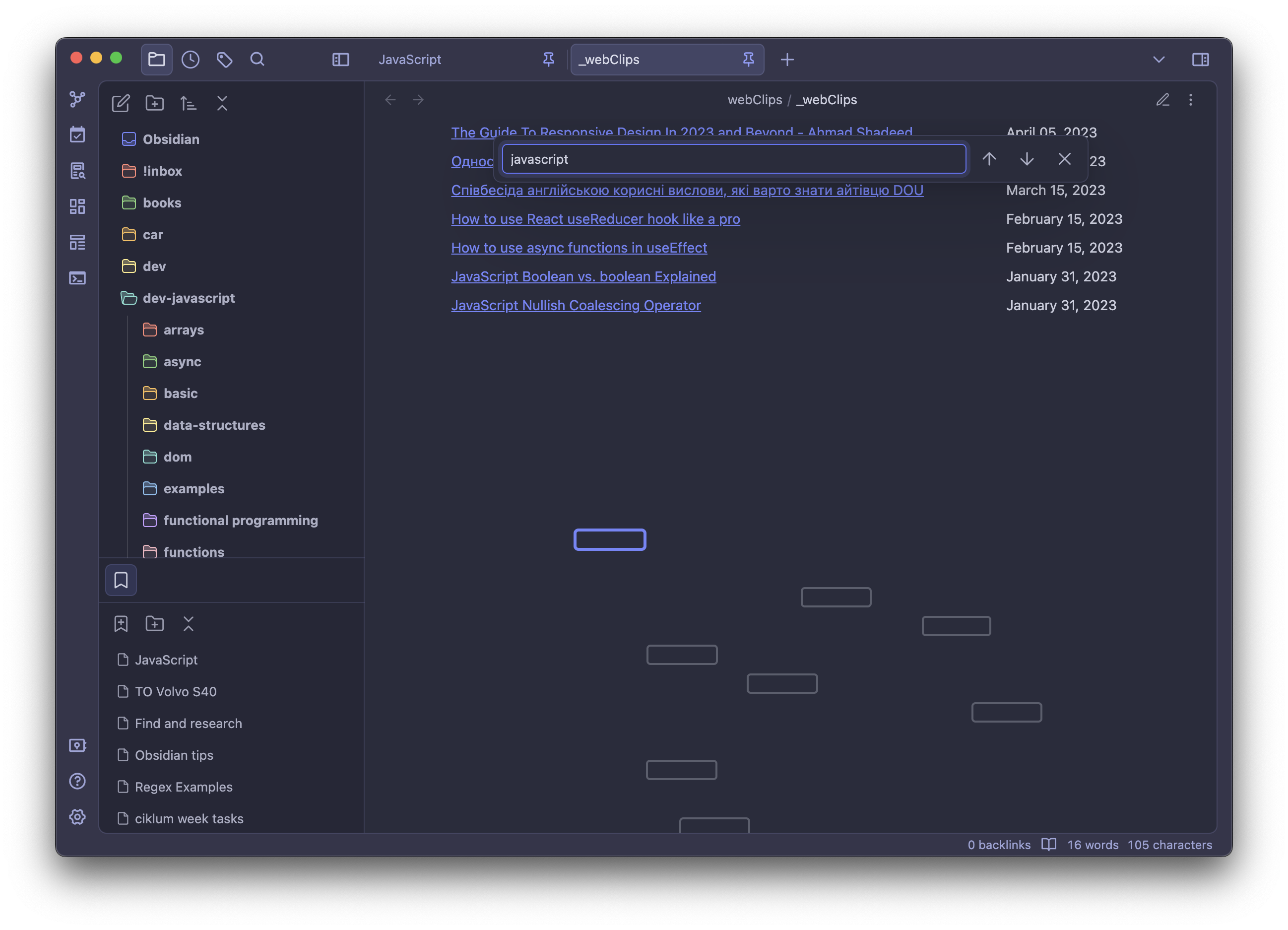 Search-highlight block showed at the bottom of the window · Issue #82 · Akifyss/obsidian-border ...
