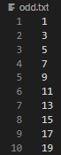 GitHub - laivwxyz/Even_and_odd_numbers_file_reader: OOP - Python _ Programming Exercises 1