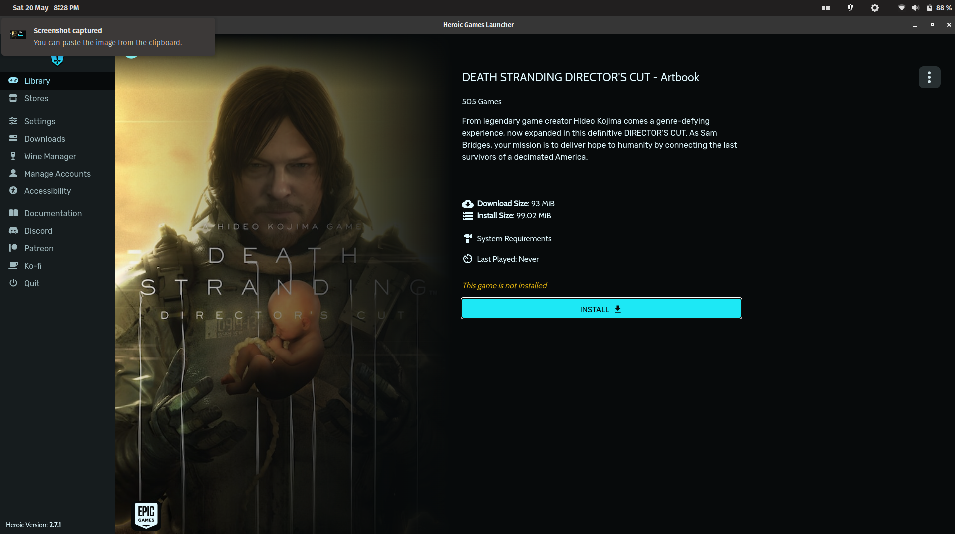 Game (Death Stranding Director's Cut) duplicating 4 times · Issue #2720 · Heroic-Games-Launcher ...