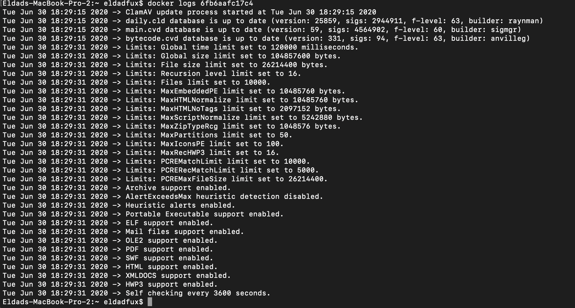 Clamav_1 Download Failed · Issue #412 · appwrite/appwrite · GitHub