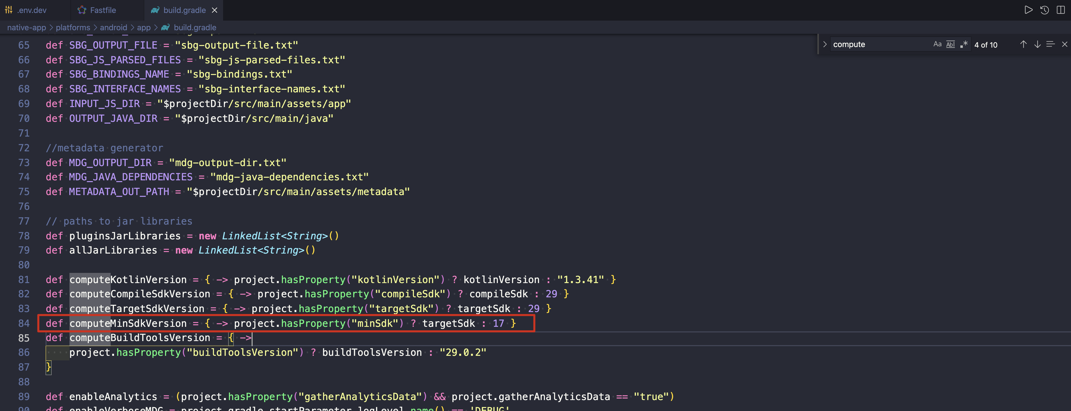 Android Minsdkversion Can Not Be Modified · Issue 9565 · Nativescriptnativescript · Github