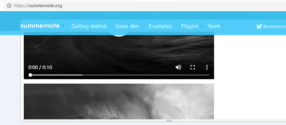 I found a Bug when video in the last line of the editor · Issue #3017 · summernote/summernote ...