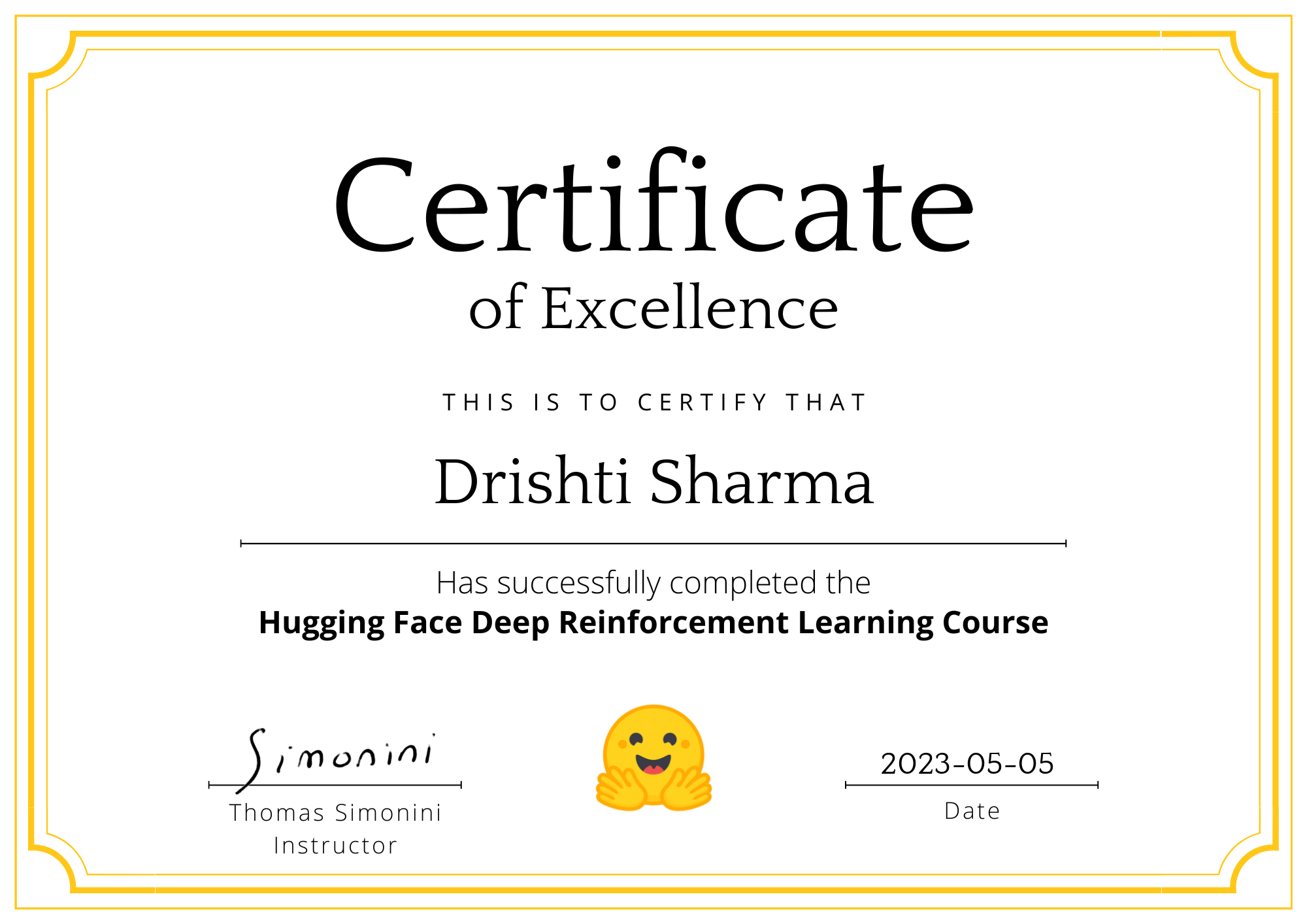 GitHub - DrishtiShrrrma/huggingface-RL-course-2023
