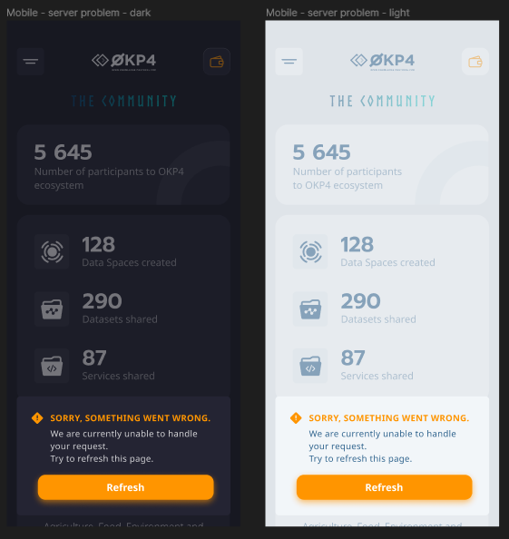 [Error] - Server problem · Issue #172 · okp4/dataverse-portal · GitHub