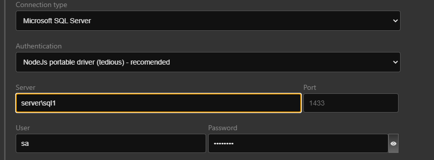 BUG: SQL Server, no way for tedious driver to connect to Named Instances? · Issue #340 · dbgate ...