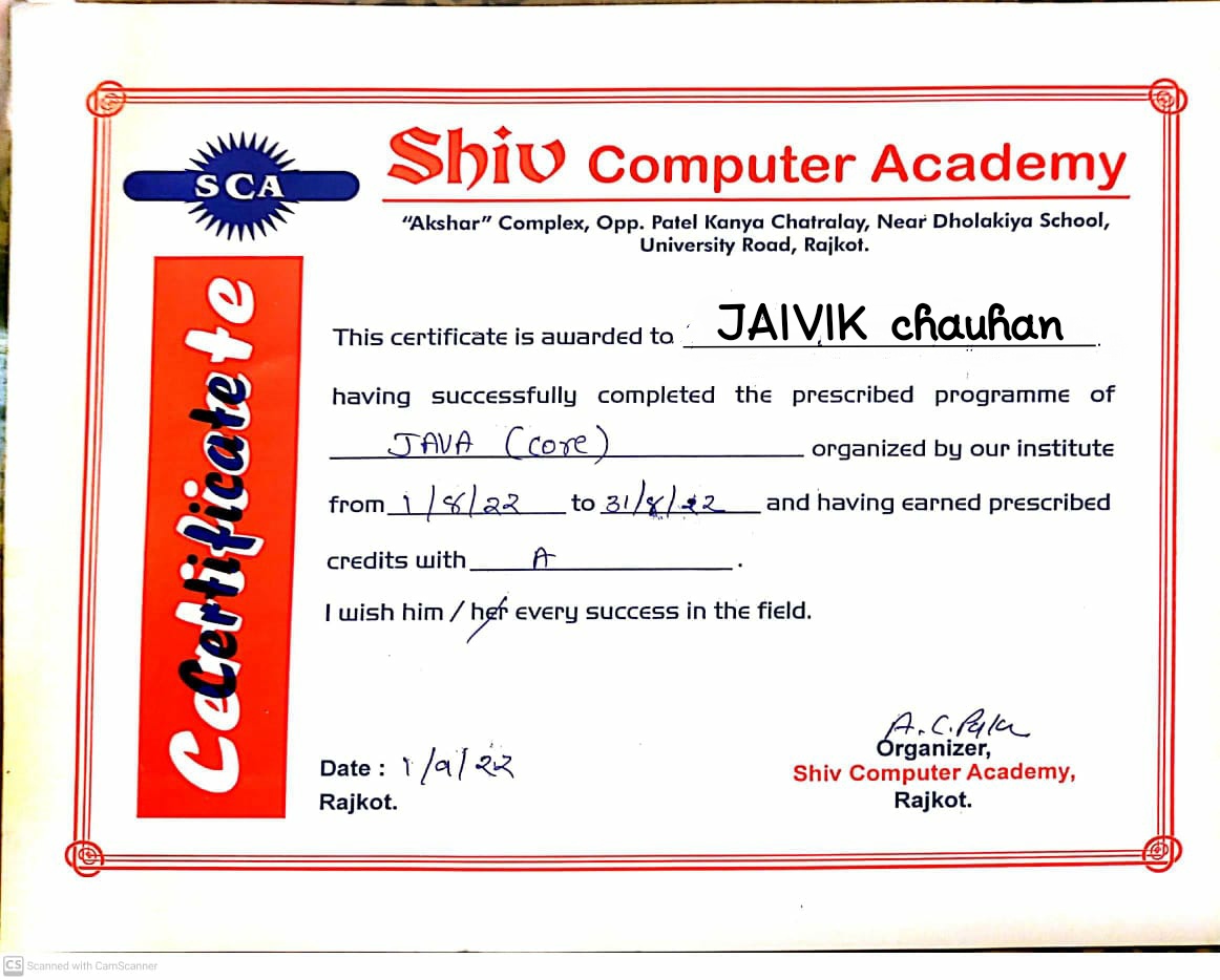 JAIVIK-chauhan (JAIVIK chauhan) · GitHub