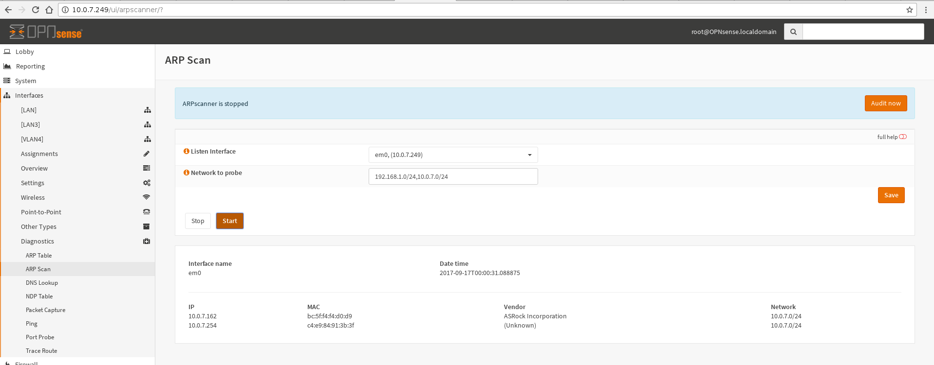 Feature request: Layer2 scanner in diagnostic tools · Issue #259 · opnsense/plugins · GitHub