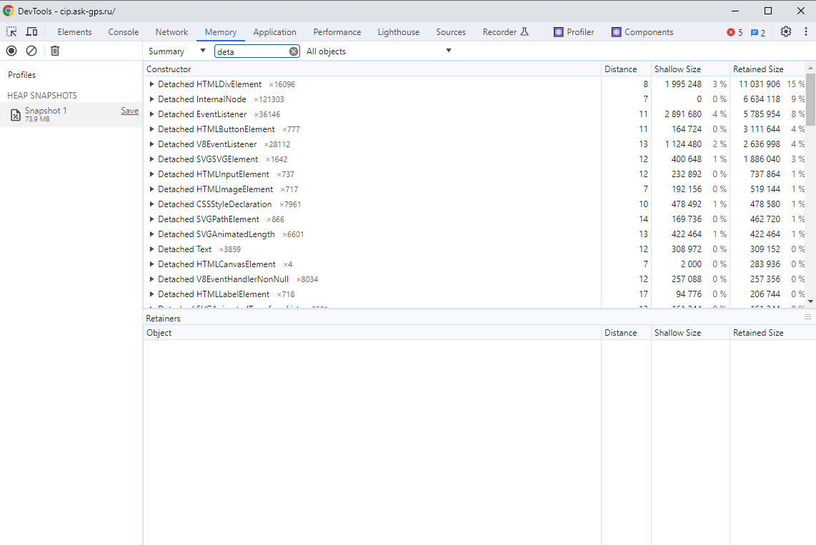 Bug Memory Leak Via Anchorsbyselect · Issue 1102 · Reacttooltipreact Tooltip · Github