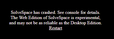 Rebase the emscripten port to master. · Issue #1037 · solvespace/solvespace · GitHub