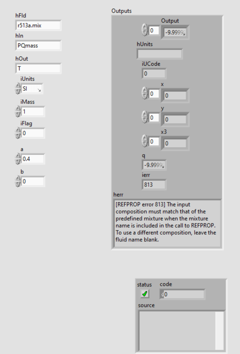 Refprop Dll Problem With Calling Mixtures Multiple Times · Issue 556 · Usnistgov Refprop