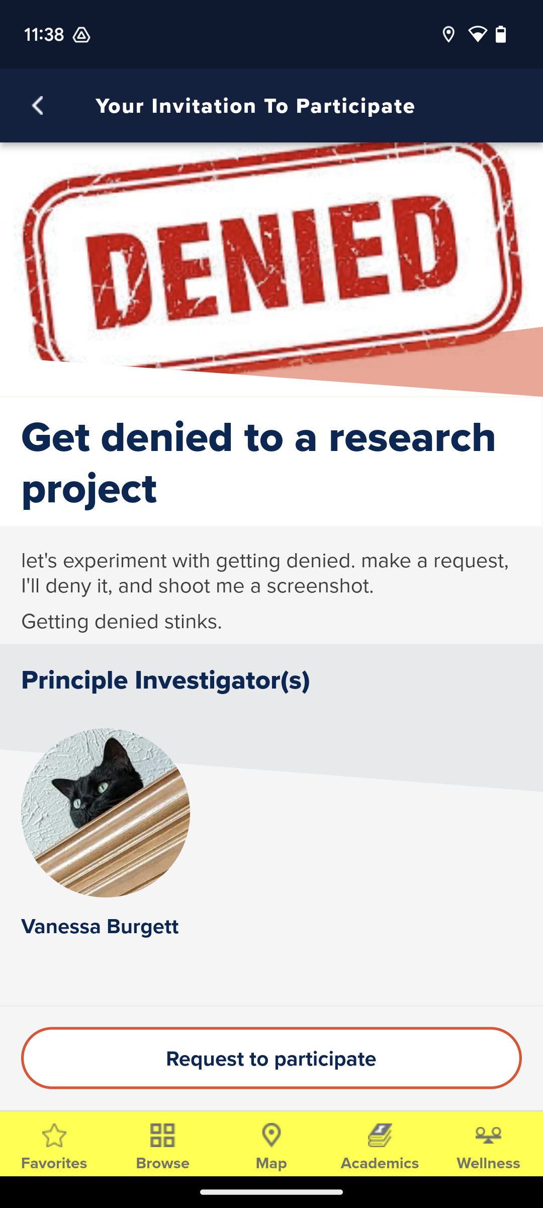 [USABILITY] Text edit "Principal Investigator" · Issue #3212 · rokwire/illinois-app · GitHub