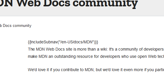 Issue with "Join the MDN Web Docs community": … · Issue #890 · mdn ...