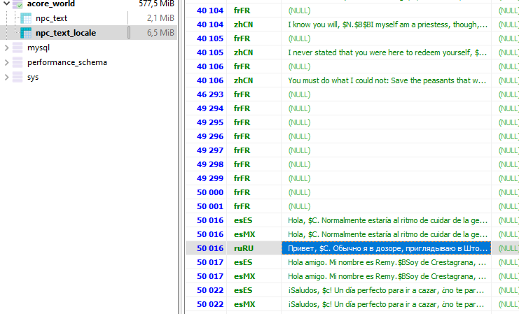 table quest_greeting_locale doesn't work · Issue #14845 · azerothcore/azerothcore-wotlk · GitHub