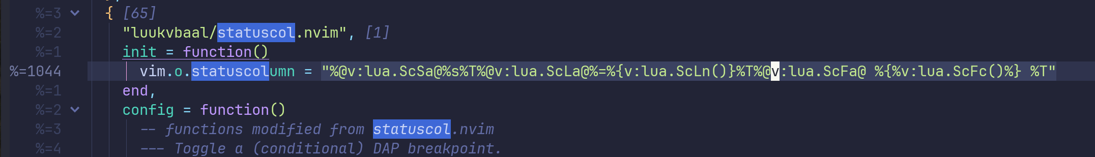 find_window_by_handle cannot convert nil to int · Issue #20 · luukvbaal/statuscol.nvim · GitHub
