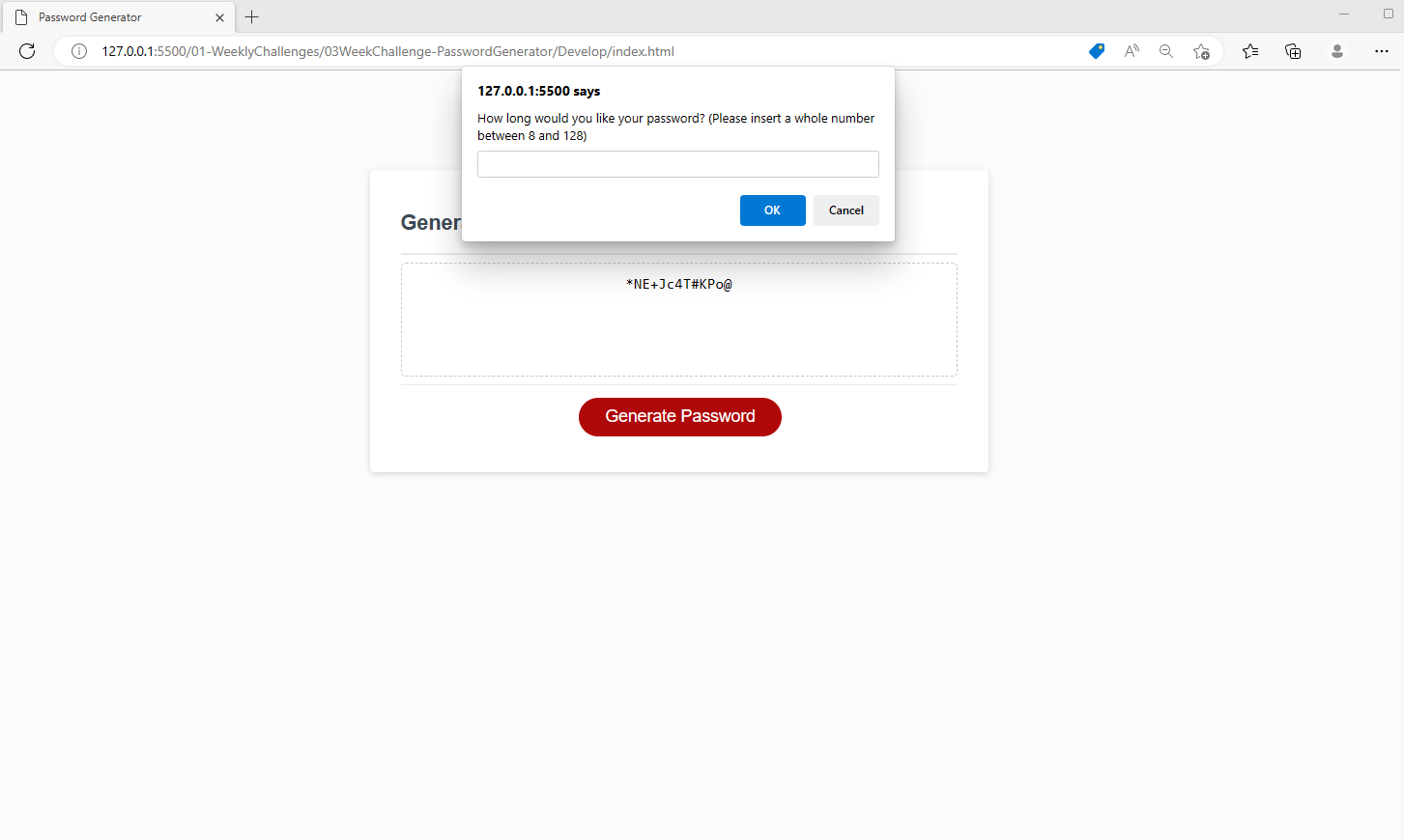 GitHub - Rscime/PasswordGenerator