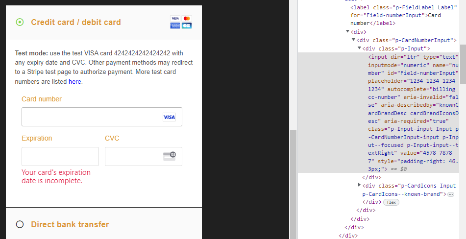 White text on white background · Issue #5958 · Automattic/woocommerce-payments · GitHub