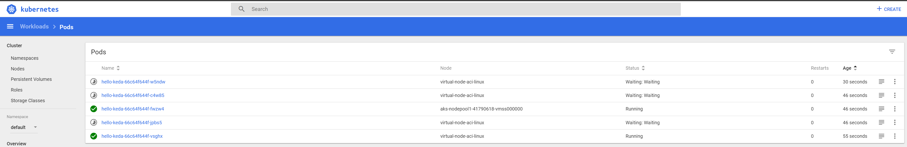 Octant not showing logs for pods running on Virtual Node · Issue #649 · vmware-archive/octant ...