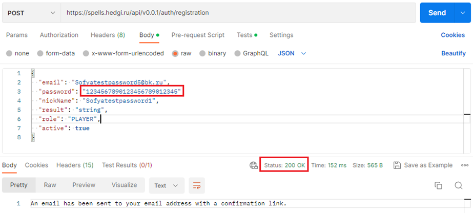 Bug #7 / New user sign up with length of password more than 24 symbols · Issue #16 ...