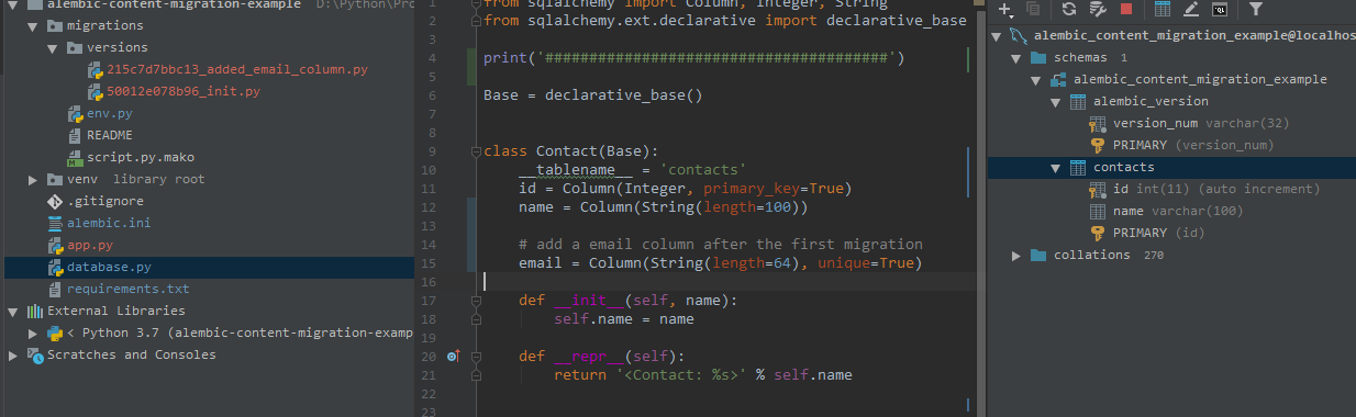 alembic not generate changes after add a column · Issue #424 · miguelgrinberg/flasky · GitHub