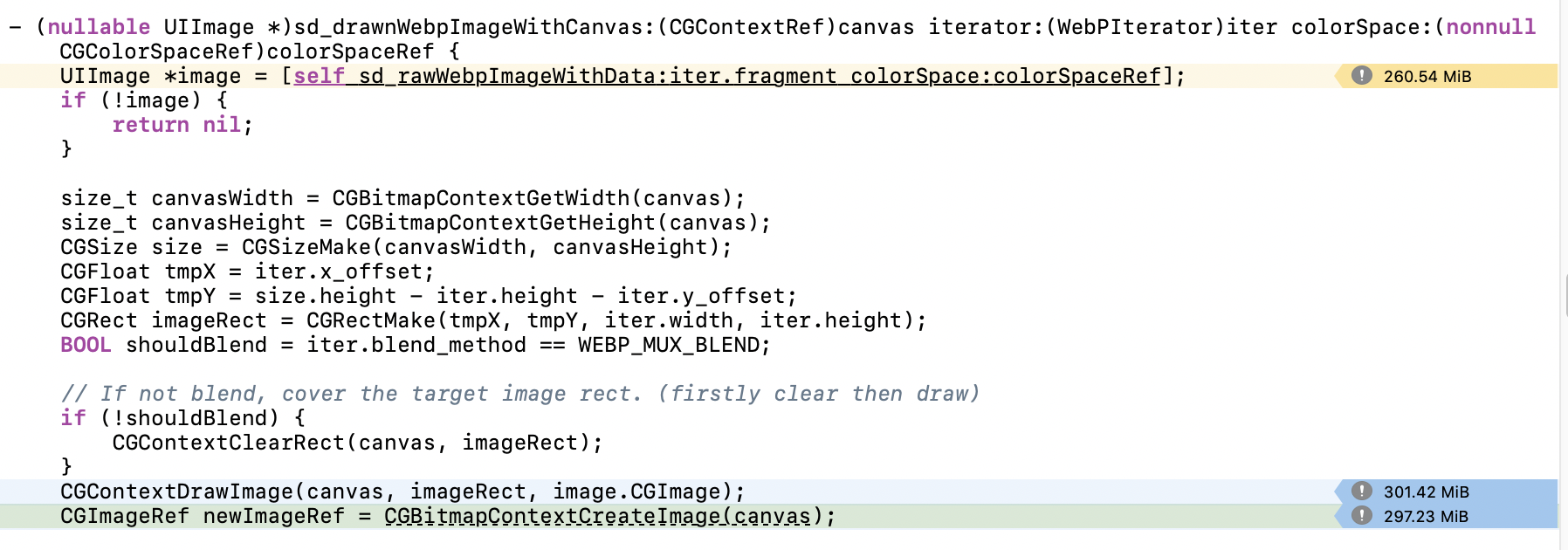 Memory problem that caused the crash · Issue #2252 · SDWebImage/SDWebImage · GitHub