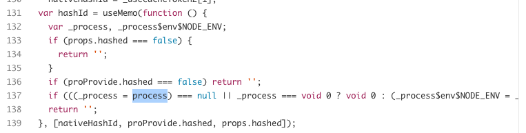 🧐[问题]pro-provider中报process未定义的错误解决了吗 · Issue #6979 · ant-design/pro-components · GitHub